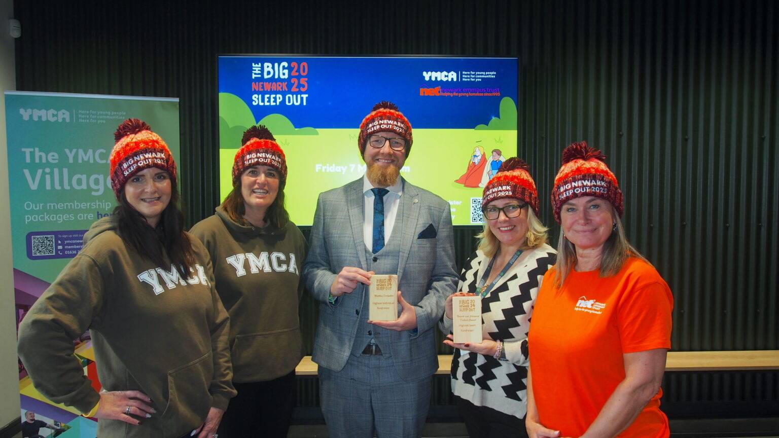 Big Newark Sleep Out 2025 Launch - YMCA Newark and Sherwood